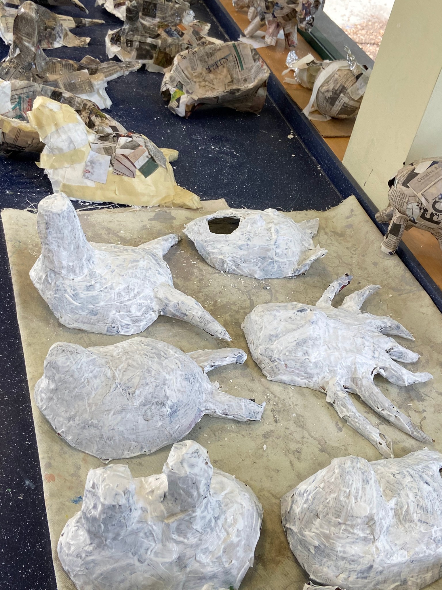 Spirit Animal Masks – In the Art Room with Mrs. D