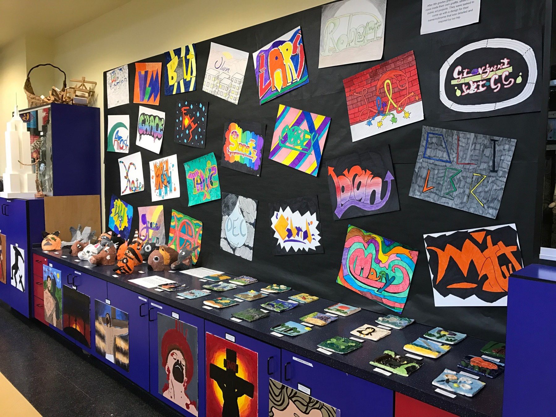 Curating an Art Show – In the Art Room with Mrs. D
