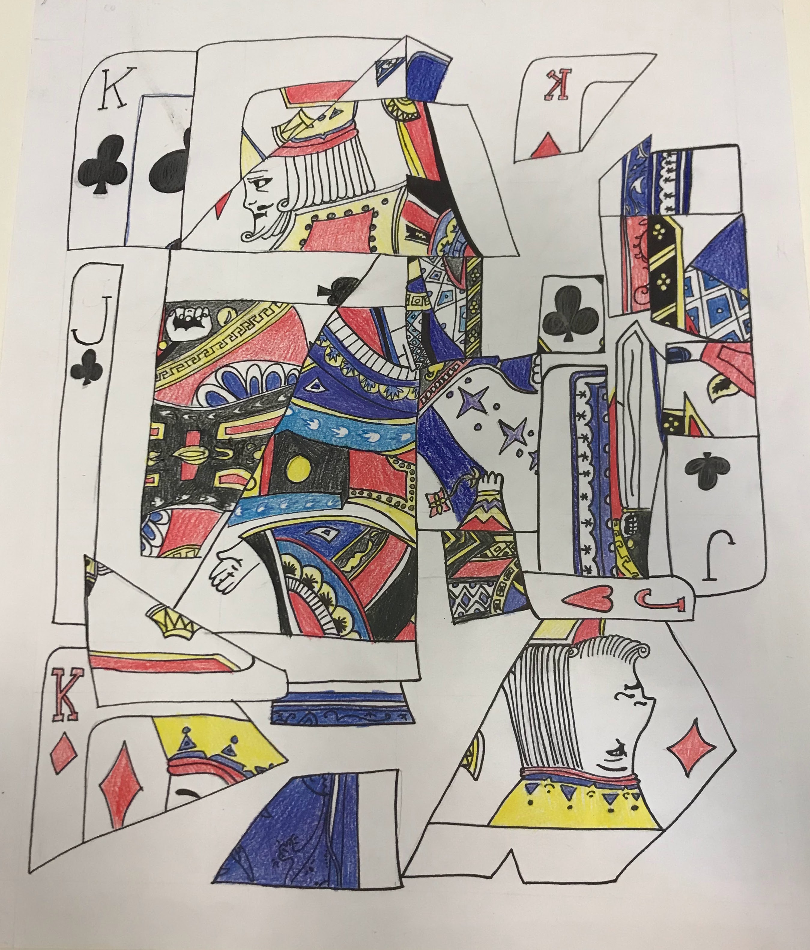 Picasso Scale Playing Cards – In the Art Room with Mrs. D