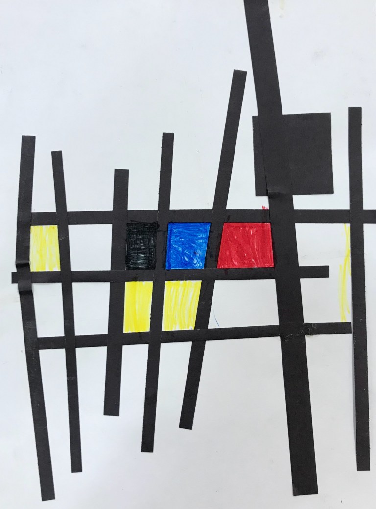 Primary Colors and Piet Mondrian – In the Art Room with Mrs. D