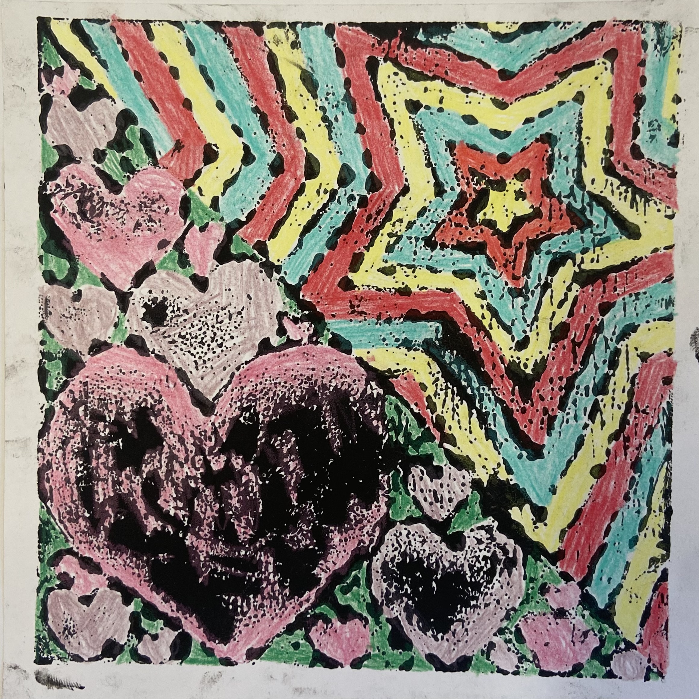 Printmaking with Glue – In the Art Room with Mrs. D
