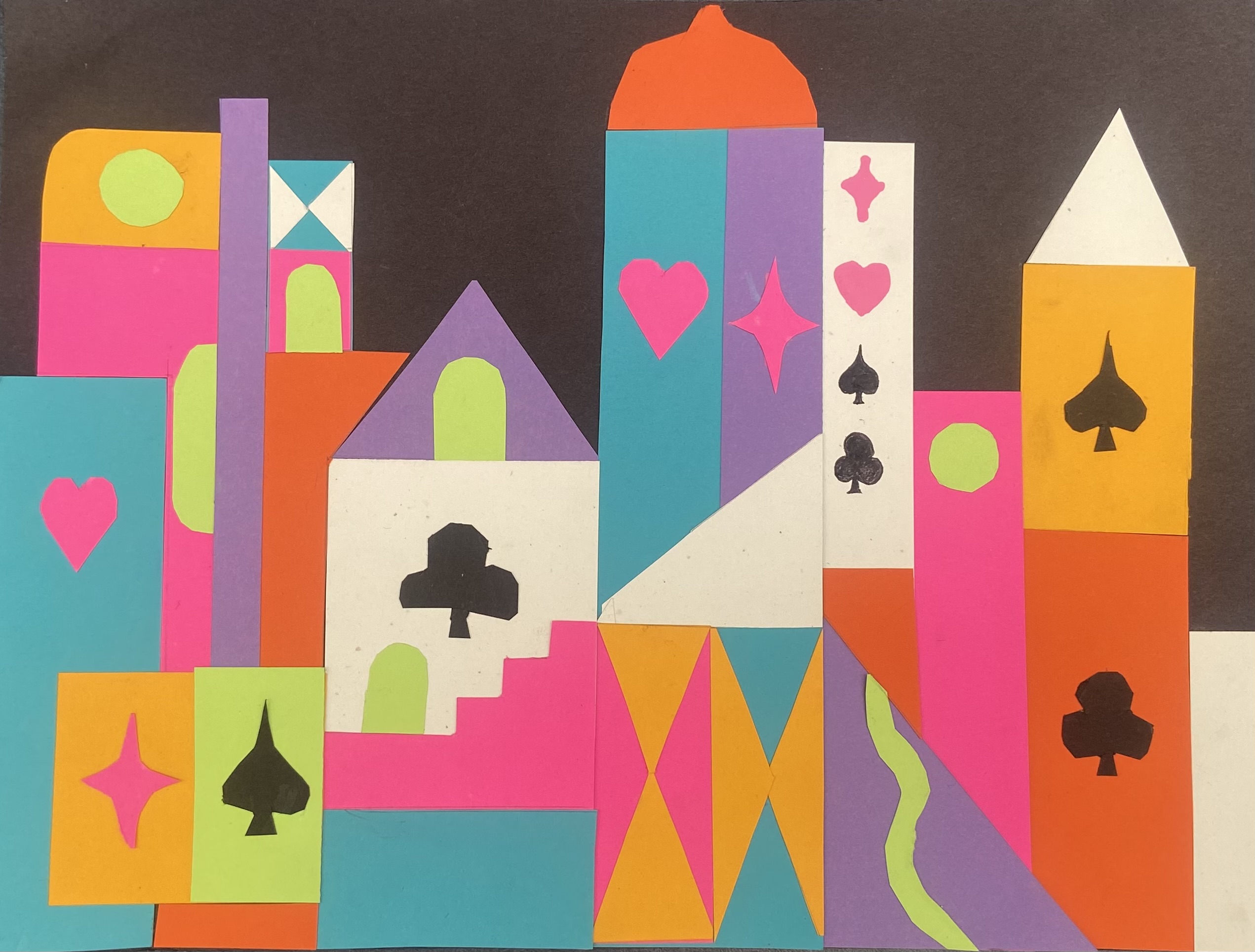 Mary Blair Inspired Shape Lesson: Building Art Activity – In the Art ...