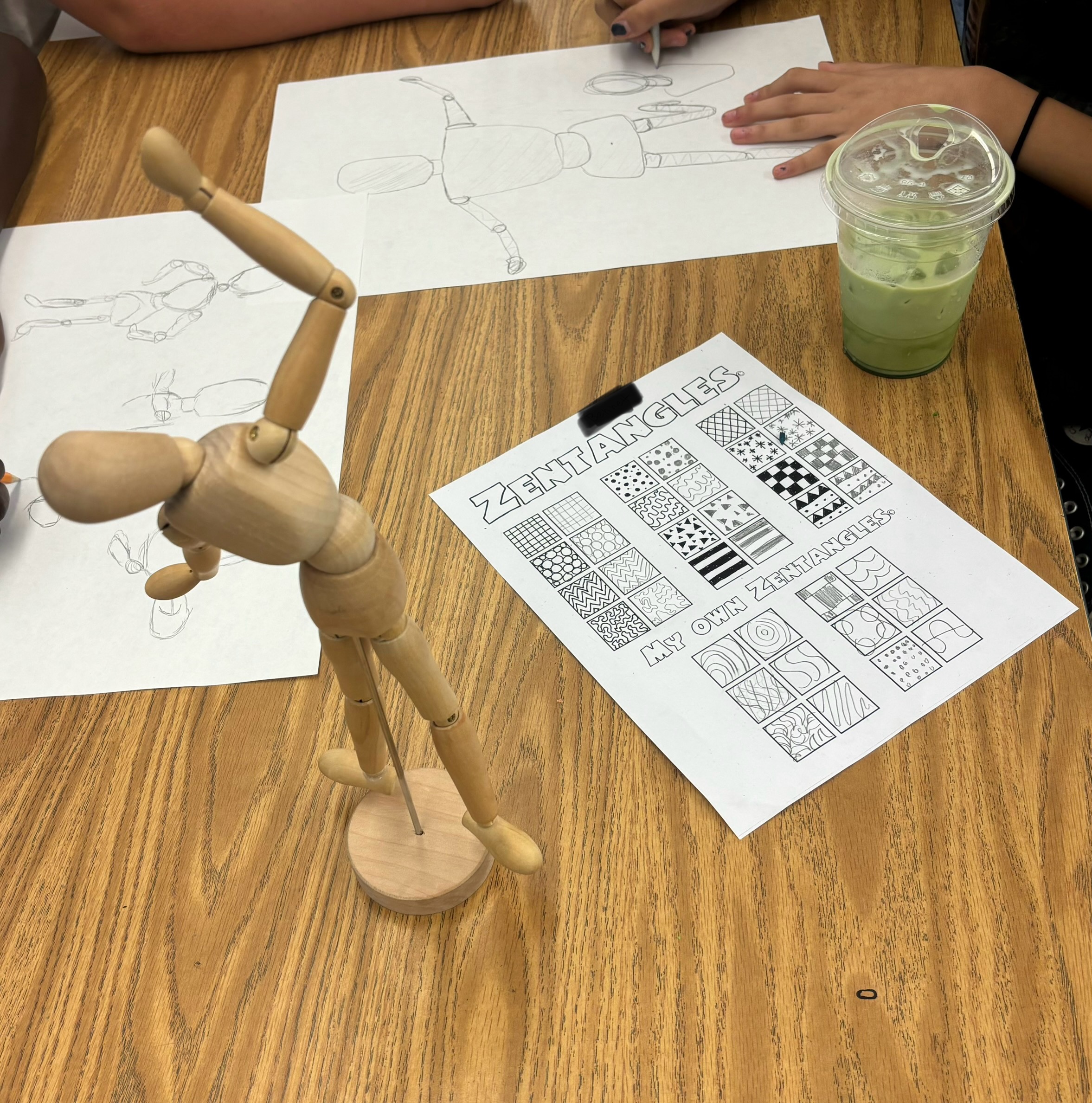 Blind, Continuous Contour Drawings: Engaging Art Lessons for Middle ...