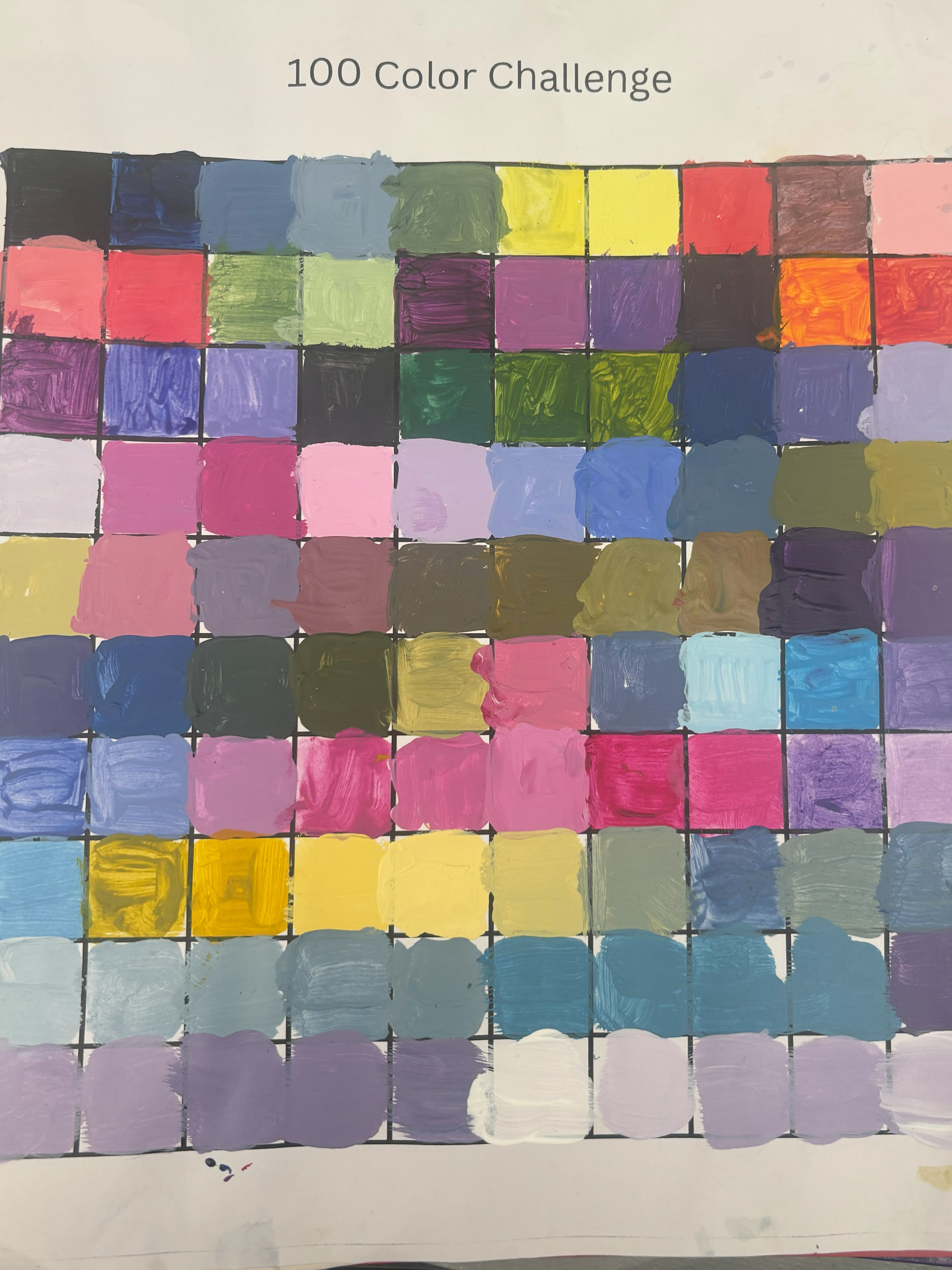 Creative Color Mixing Inspired by Alma Thomas – In the Art Room with Mrs. D